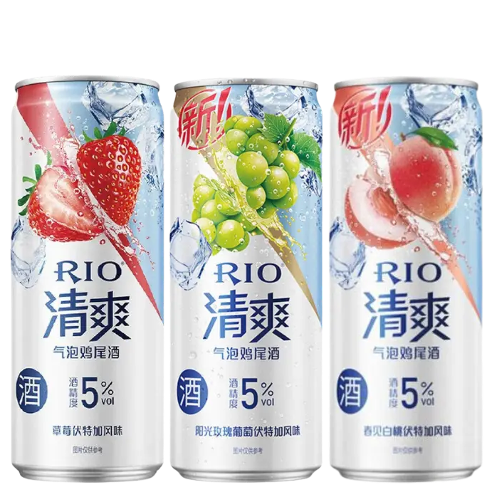 RIO Refresh Mix 330mL Cans - 3 Pack (Peach, Grape, Strawberry ...