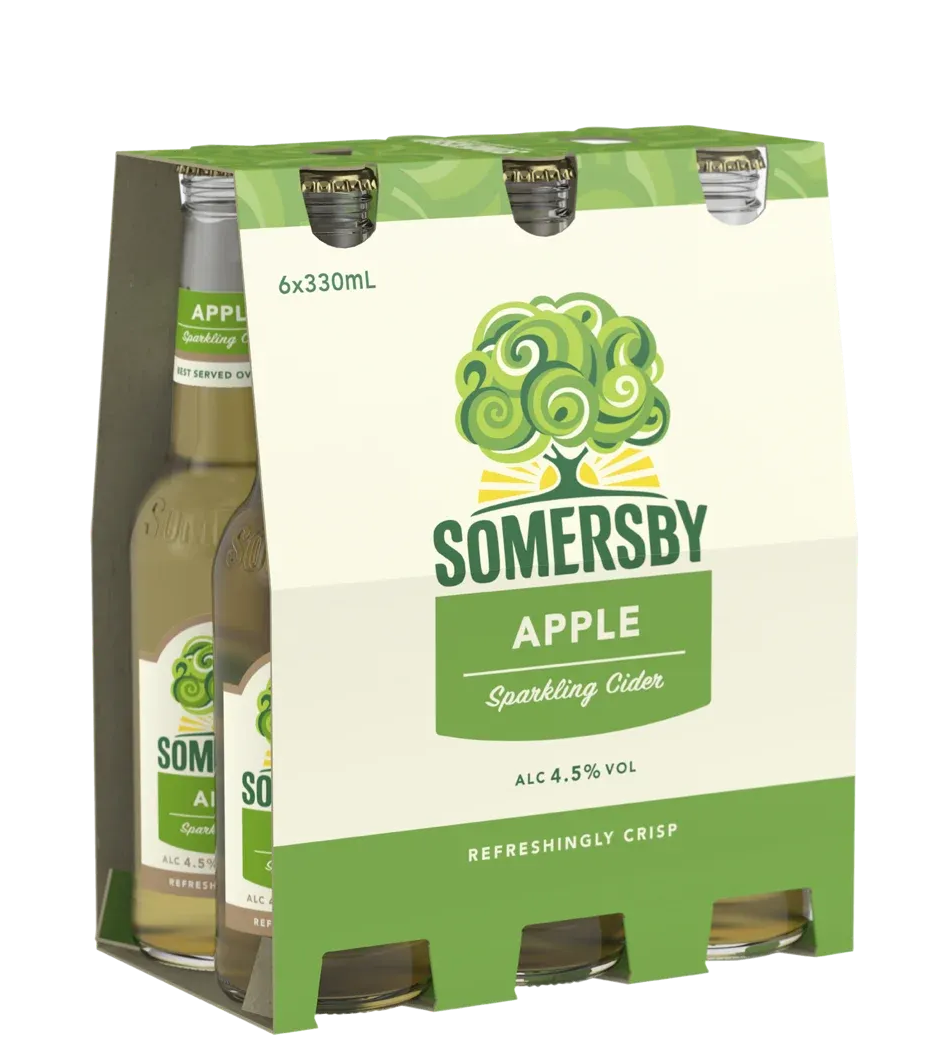 Somersby Apple Cider Bottles 330mL 6 Pack – Liquoroo